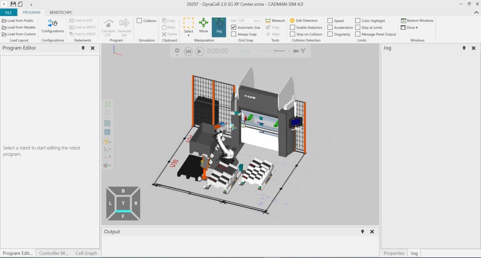 CADMAN-SIM | Robotic bending optimised | LVD Group